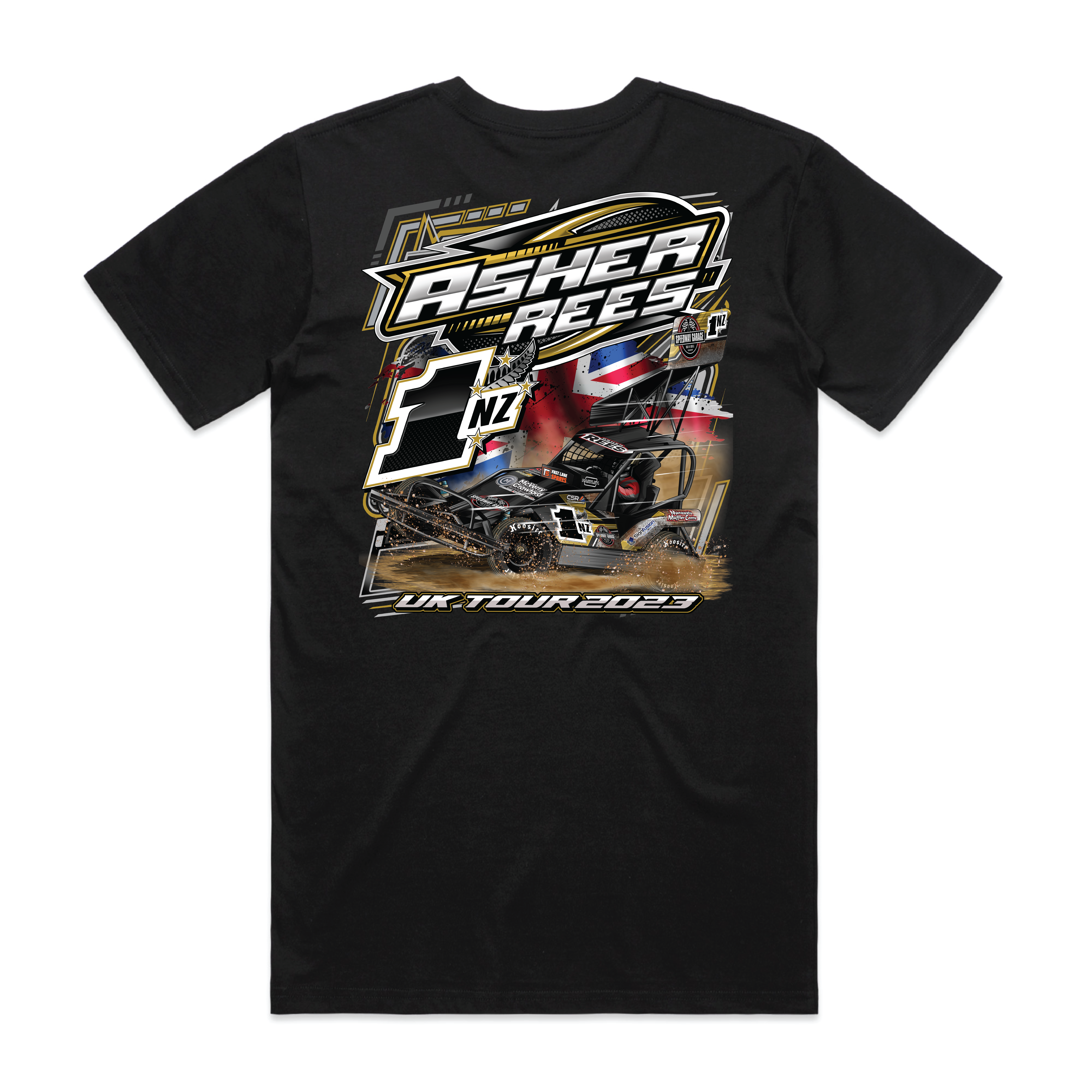 Asher Rees UK Tour Kids T-Shirt